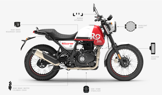Royal Enfield Scram 411 Accessories | Made in India | ADV TRIBE